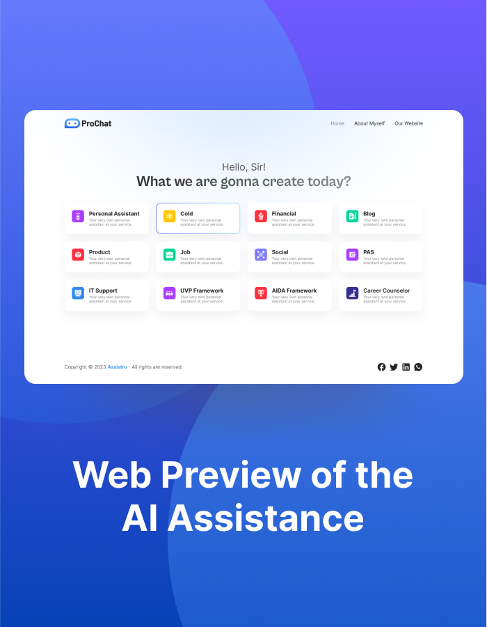 ProChat - The Ultimate AI Assistant by netrosystems | CodeCanyon
